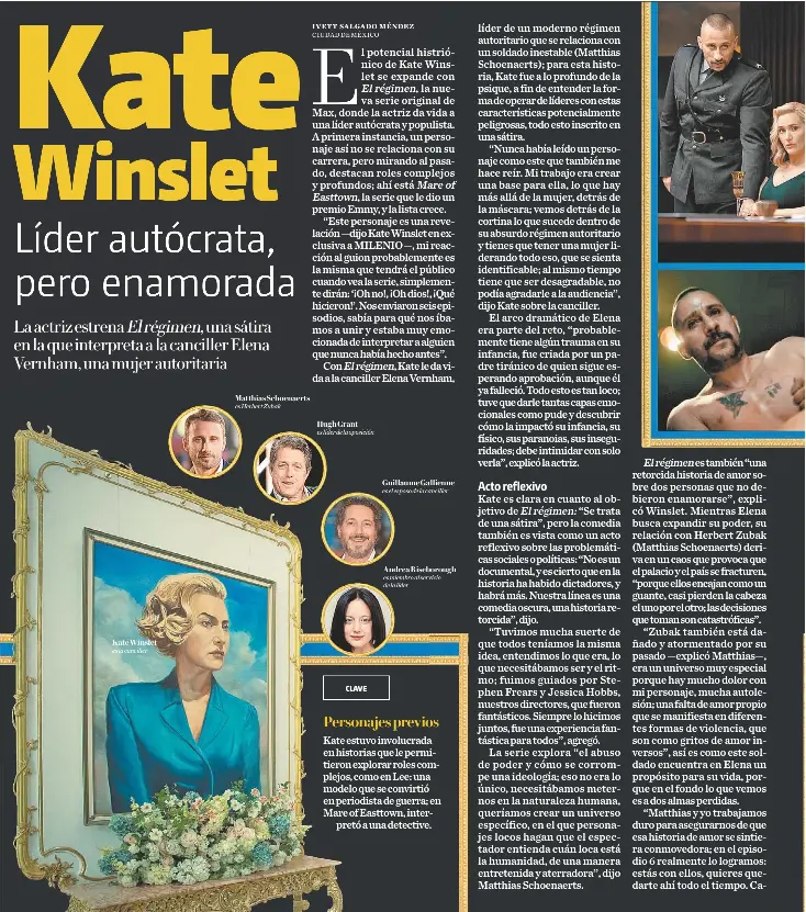 Kate Winslet Líder autócrata, pero enamorada - PressReader