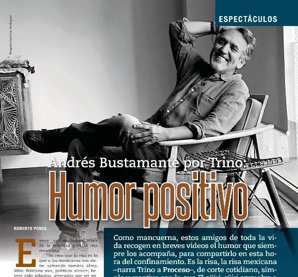 Adrés Bustamante por Trino... Humor positivo - PressReader