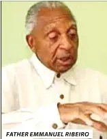 VETERAN PRIEST FATHER RIBEIRO DIES - PressReader