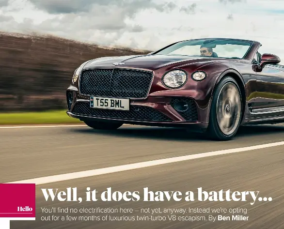 Well, it does have a battery… - PressReader