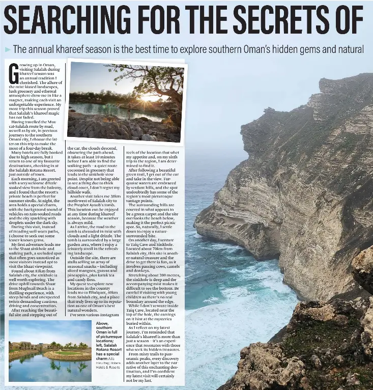 SEARCHING FOR THE SECRETS OF SALALAH - PressReader