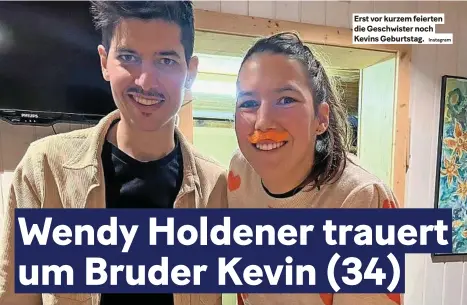 Wendy Holdener trauert um Bruder Kevin (34) - PressReader