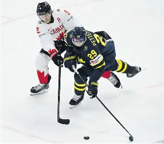 Canada finishes first in its group after win over Sweden at worlds ...