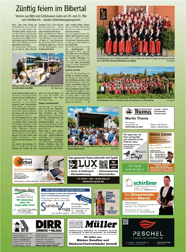 Zünftig feiern im Bibertal - PressReader