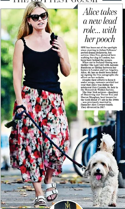 Alice takes a new lead role... with her pooch - PressReader