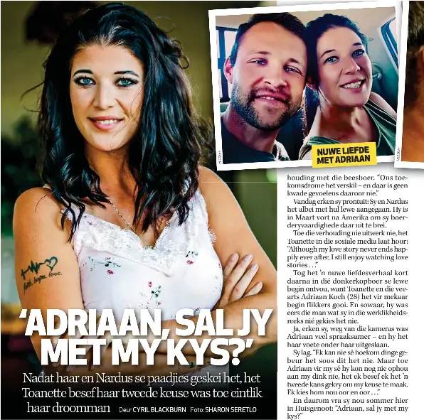 Toanette se “2de keuse” haar droomman - PressReader