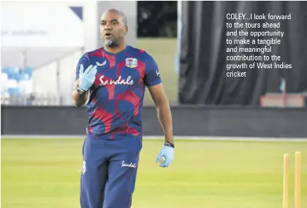 Coley takes charge - PressReader
