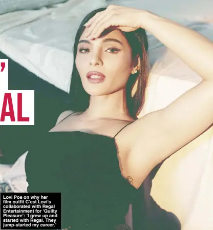 Lovi Poe shares why new film ‘Guilty Pleasure’ is deeply personal - PressReader