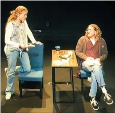 MARY CONWAY applauds a brave and timely two hander that explores the difference between intimacy ...