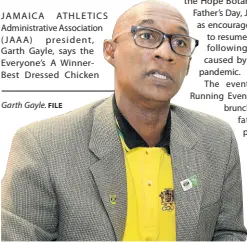 JAAA president urges families to resume healthy lifestyles - PressReader