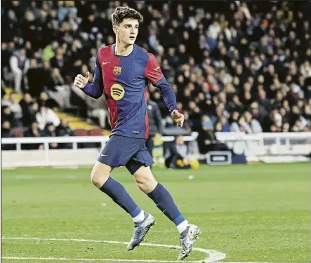 Tranquilid­ad en el club y en el entorno de Pau Víctor - PressReader