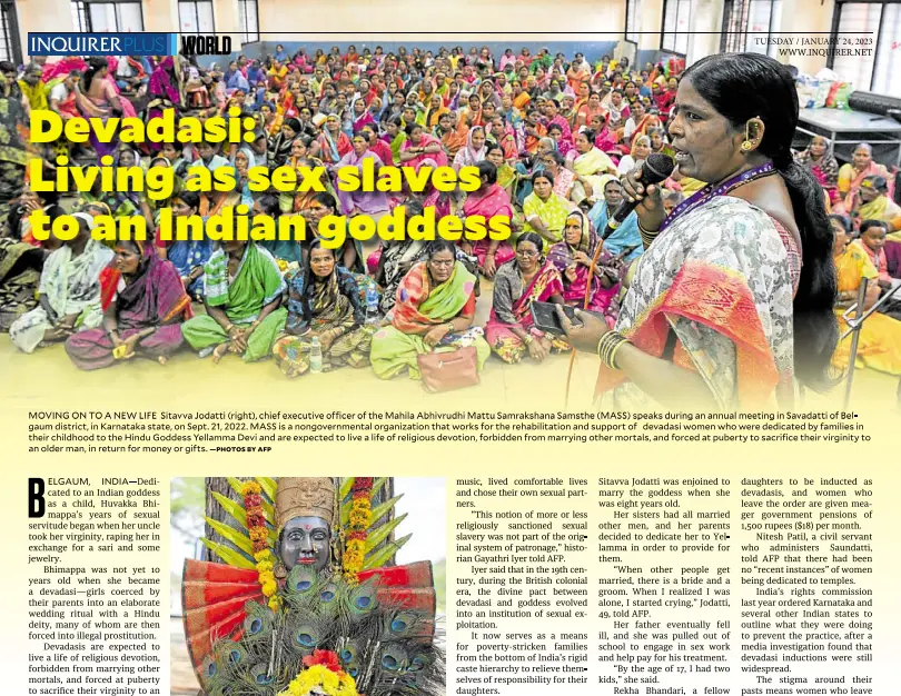 Devadasi: Living as sex slaves to an Indian goddess - PressReader