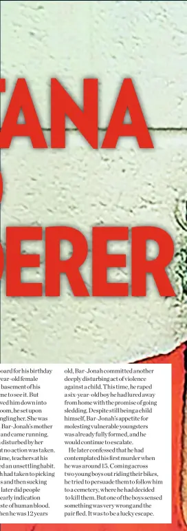 The crimes of child-killer Nathaniel Bar-jonah - PressReader