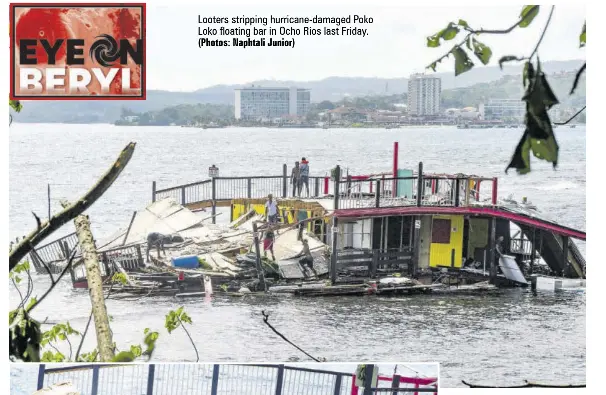 Poko Loko looted after Beryl - PressReader