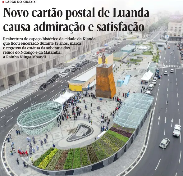 Novo cartão postal de Luanda causa admiração e satisfação - PressReader