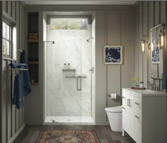 What to consider in choosing the materials for your bath-to-shower conversion - PressReader