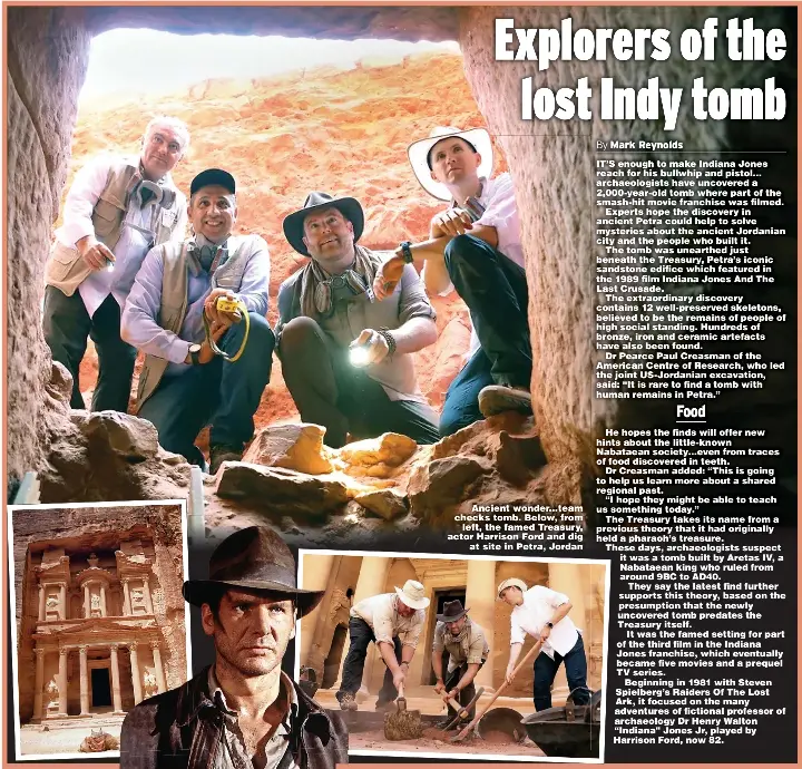 Explorers of the lost Indy tomb - PressReader
