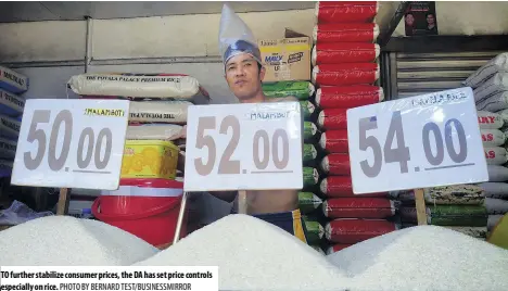 Taming food inf lation, DA’S recipe mixes policy and support - PressReader