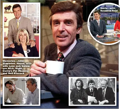 ‘Terrific presenter, great man, RIP S tapes ’... tributes to TV ...