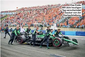 Sauber – das Ende einer Ära - PressReader