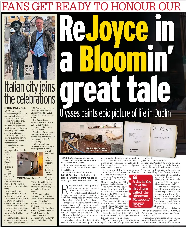 Rejoyce in a Bloomin’ great tale - PressReader