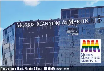 Morris, Manning & Martin, LLP Announce New LGBTQ Business Practice ...