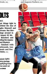 AFTER GETTING JOB DONE ON THE FLOOR, WAITING GAME STARTS FOR BOLTS - PressReader