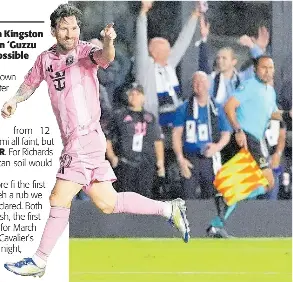 Messi fans excited to see him play in Jamaica - PressReader