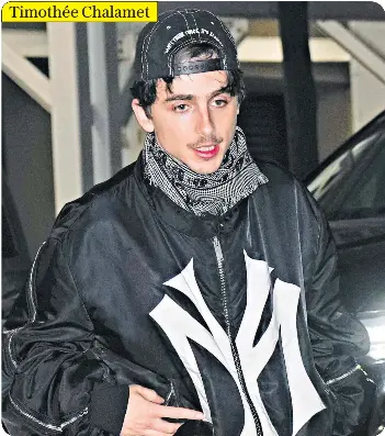 Is Timothée moonlighti­ng as a Scouse drill rapper? - PressReader