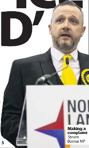 BONNAR IN OFFICE ‘FRAUD’ ROW - PressReader