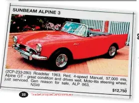 APRIL 2004 SUNBEAM ALPINE - PressReader