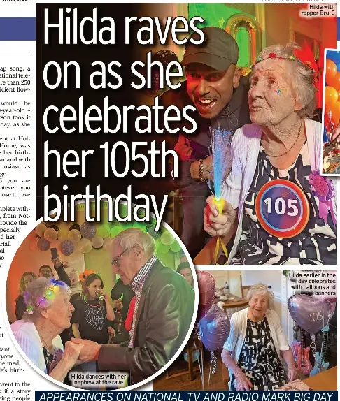 Hilda raves on as she celebrates her 105th birthday - PressReader