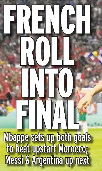 FRENCH ROLL INTO FINAL - PressReader