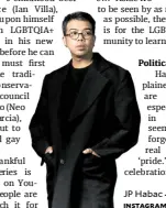 ‘MARAHUYO PROJECT’ DIRECTOR WEIGHS IN ON TRUE MEANING OF ‘PRIDE’ - PressReader