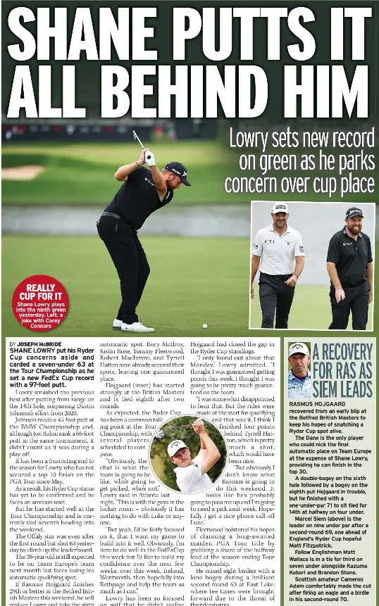 SHANE PUTTS IT ALL BEHIND HIM - PressReader