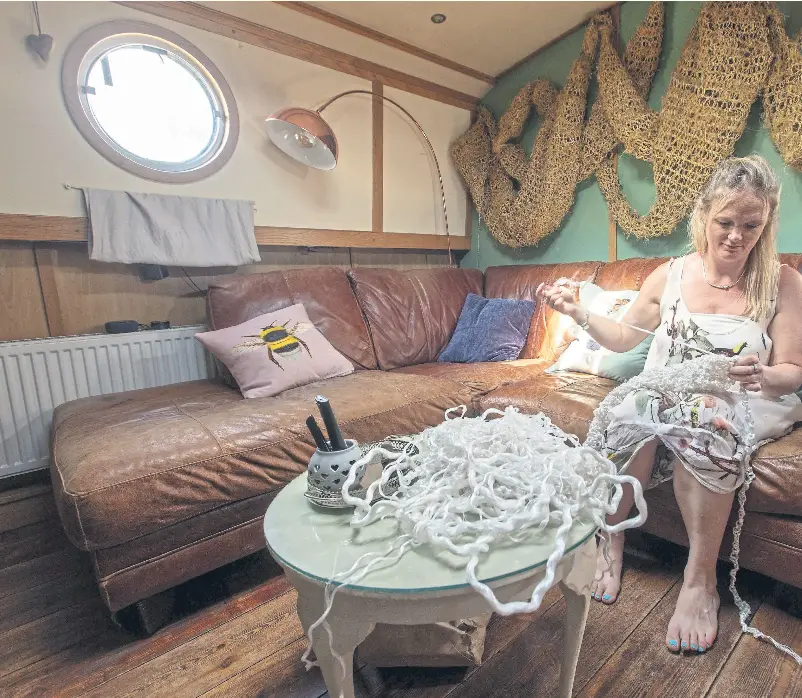 Roped in for arts afloat - PressReader