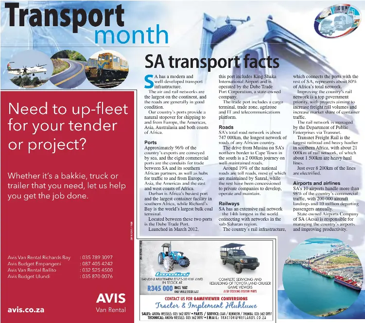 SA transport facts - PressReader