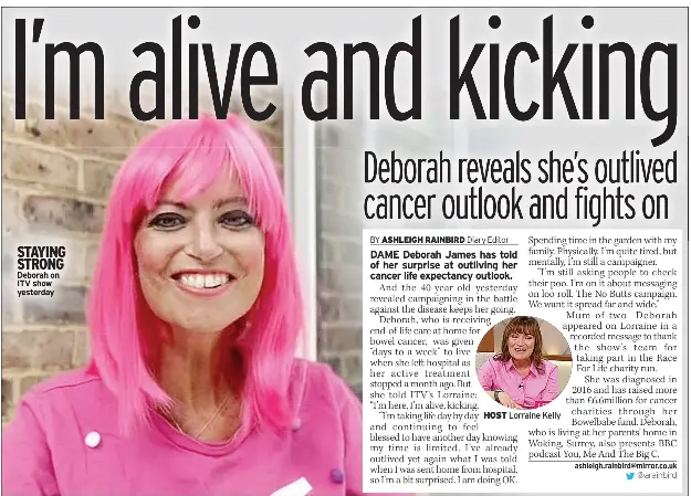 I’m alive and kicking - PressReader