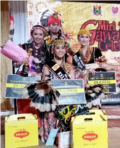 Emillia Edwin, Eyvonny Lawai, Larissa Ping Liew win Gawai Dayak pageant ...