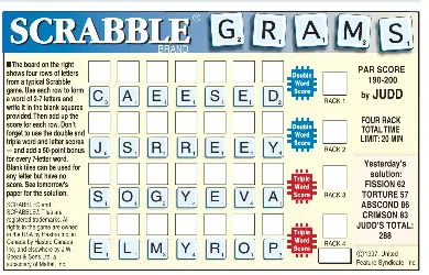 SCRABBLE GRAMS - PressReader