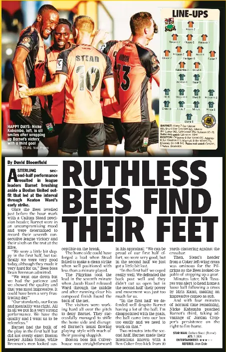 RUTHLESS BEES FIND THEIR FEET - PressReader