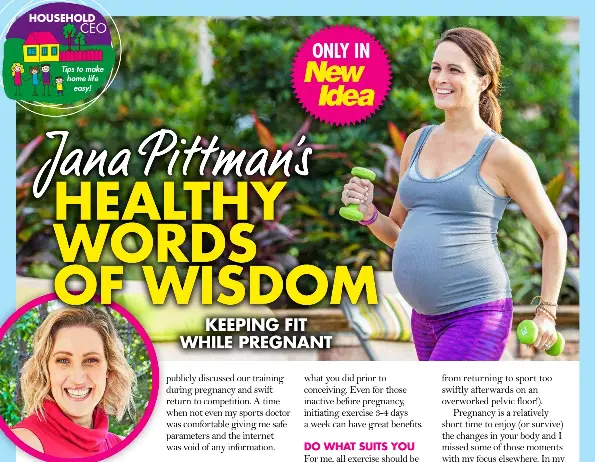 Jana Pit tman’s HEALTHY WORDS OF WISDOM - PressReader