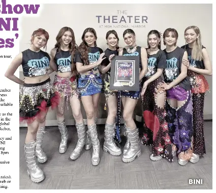 BINI proves the show must go on in ‘BINI World Tour Stories’ - PressReader