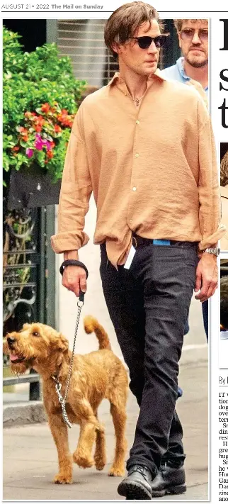 Did you buy that11 shirt to match the dog, Matt? - PressReader