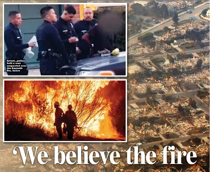 ‘We believe the fire was set intentiona­lly’ - PressReader