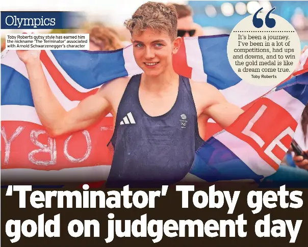 ‘Terminator’ Toby gets gold on judgement day - PressReader