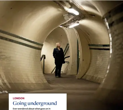 Going undergroun­d - PressReader