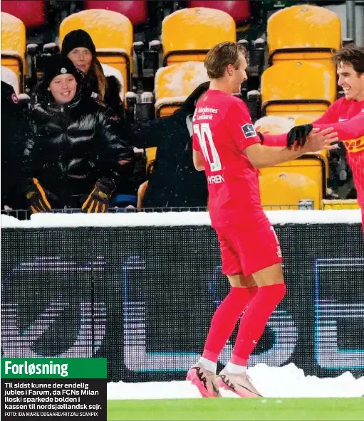 TIL SIDST SNØD FCN AGF VILDT SNEDRAMA: - PressReader