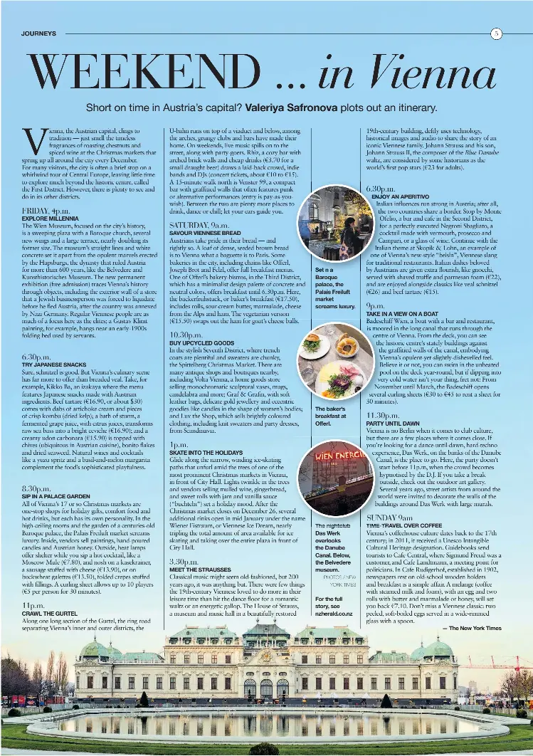 WEEKEND ... in Vienna - PressReader