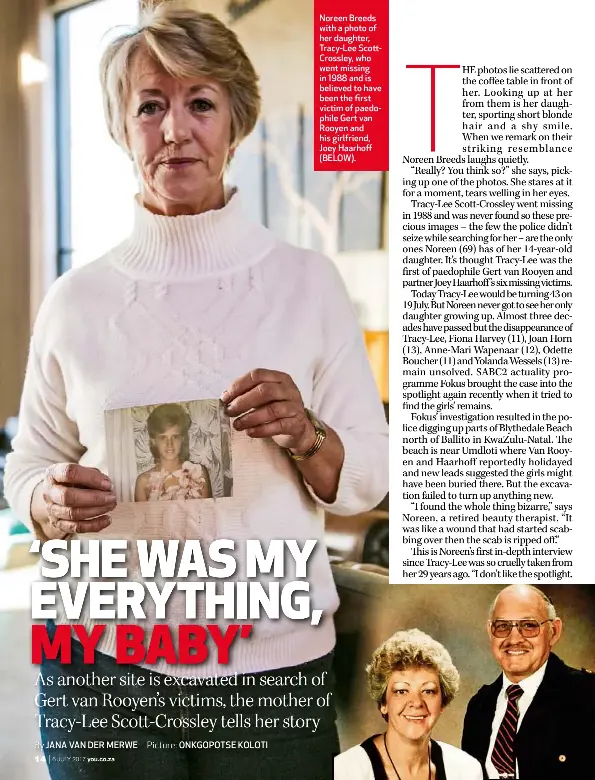 Gert van Rooyen victim: mom speaks - PressReader